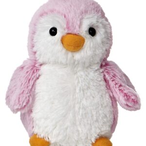 Aurora® Playful Pompom Penguin™ Brights Stuffed Animal - Vibrant Companions - Endless Fun - Pink 6 Inches