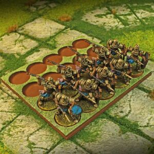 LITKO 5x4 Formation Rank Tray for 25mm Circle Bases