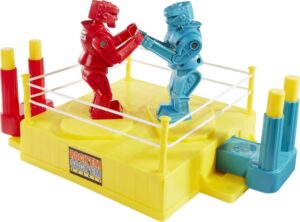 mattel games rock 'em sock em robots: you control the battle of the robots in a boxing ring!