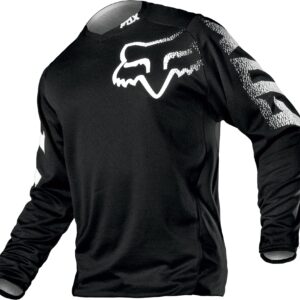 Fox Racing boys Youth Blackout Motocross Jersey Shirt, Black, Medium US