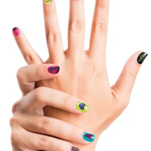 ALEX Toys Sketch It Nail Pens Salon Girls Fashion Activity, Sketch and Paint, Create Long Lasting Looks with Beautiful Nail Polish, For Ages 8 and up