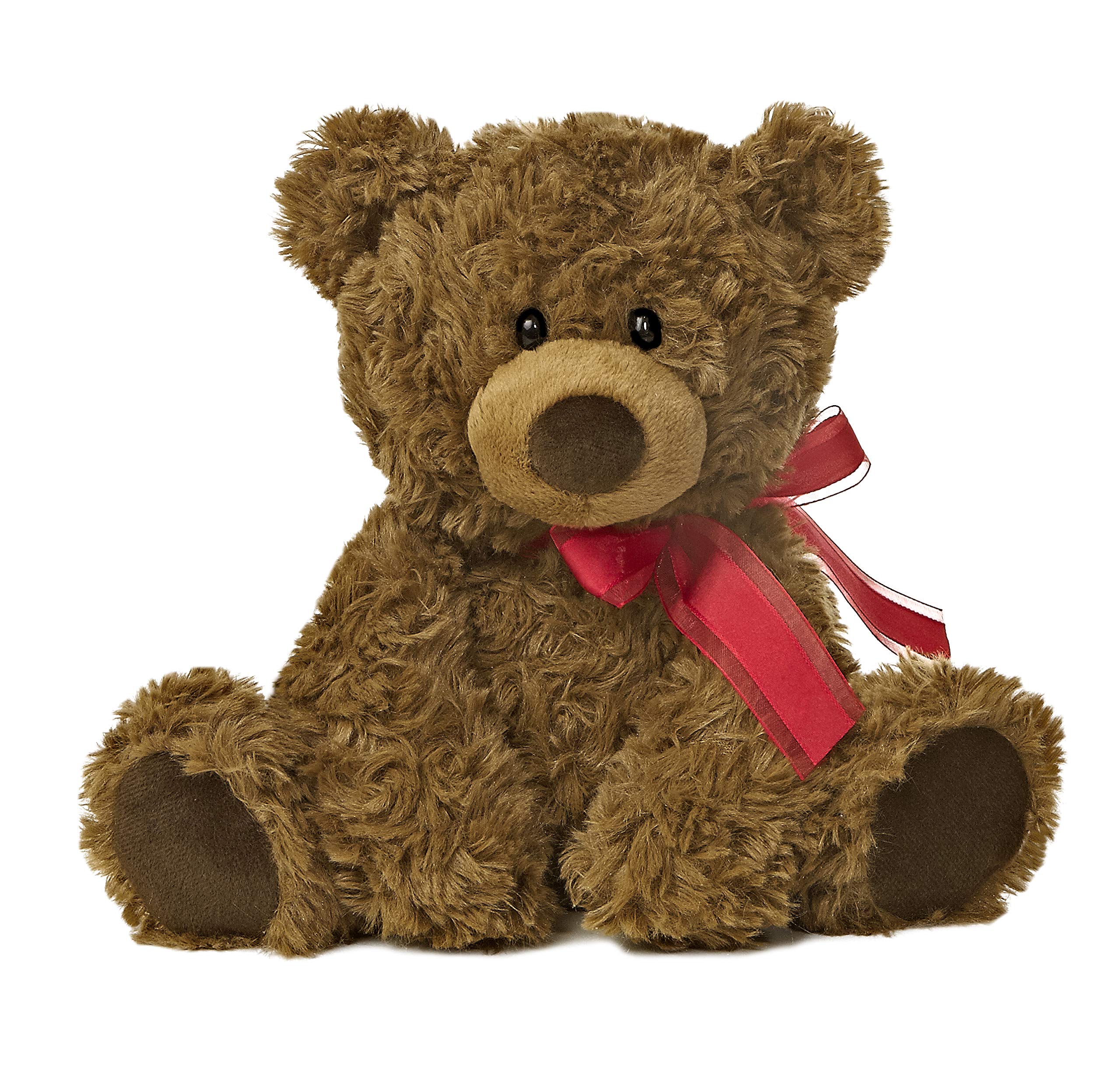 Aurora® Snuggly Coco Bear™ Stuffed Animal - Comforting Companion - Imaginative Play - Brown 10.5 Inches