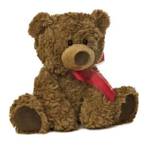 Aurora® Snuggly Coco Bear™ Stuffed Animal - Comforting Companion - Imaginative Play - Brown 10.5 Inches