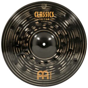 meinl 16" crash cymbal - classics custom dark - made in germany, 2-year warranty (cc16dac)