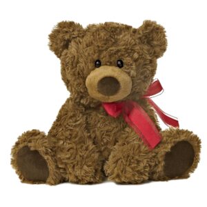 Aurora® Snuggly Coco Bear™ Stuffed Animal - Comforting Companion - Imaginative Play - Brown 10.5 Inches