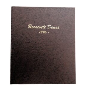 dansco us roosevelt dime coin album 1946 - 2026 #7125