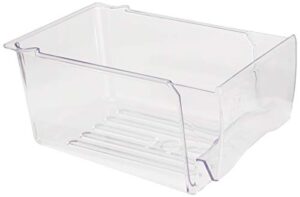 ge wr32x10697 genuine oem crisper drawer (clear) for ge refrigerators