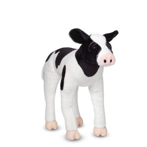 Melissa & Doug Giant Calf - Lifelike Stuffed Animal Baby Cow (2 feet tall)