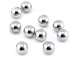 10 replacement steel balls for bullseye game