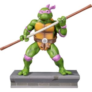 PCS Collectibles Teenage Mutant Ninja Turtles: Donatello 1:8 Scale PVC Statue, Multicolor