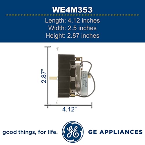 GE WE4M353 Genuine OEM Dryer Timer for GE Dryers