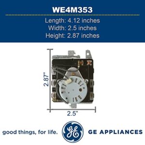 GE WE4M353 Genuine OEM Dryer Timer for GE Dryers