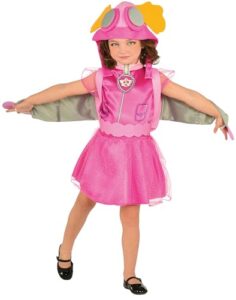 rubies paw patrol child's skye costume for themed parties and halloween, small