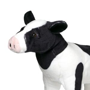 Melissa & Doug Giant Calf - Lifelike Stuffed Animal Baby Cow (2 feet tall)