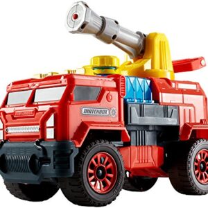 Matchbox Aqua Cannon Fire Truck Rig