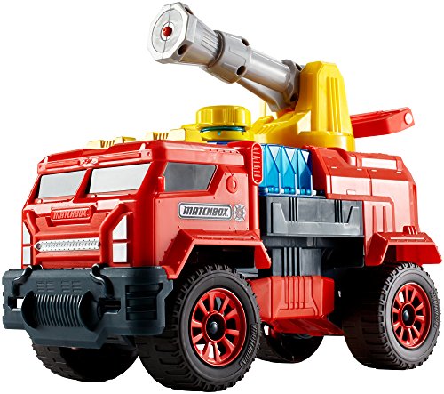 Matchbox Aqua Cannon Fire Truck Rig