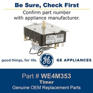 GE WE4M353 Genuine OEM Dryer Timer for GE Dryers