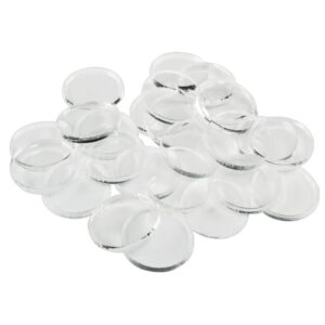 litko 3mm clear miniature bases, circular 20mm (25)