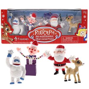 Beverly Hills Teddy Bear Company Rudolph #2 - Santa Clarice Set