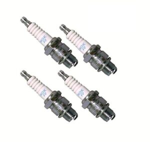 ngk spark plug br8es for motorcycle - nickel- set of 4