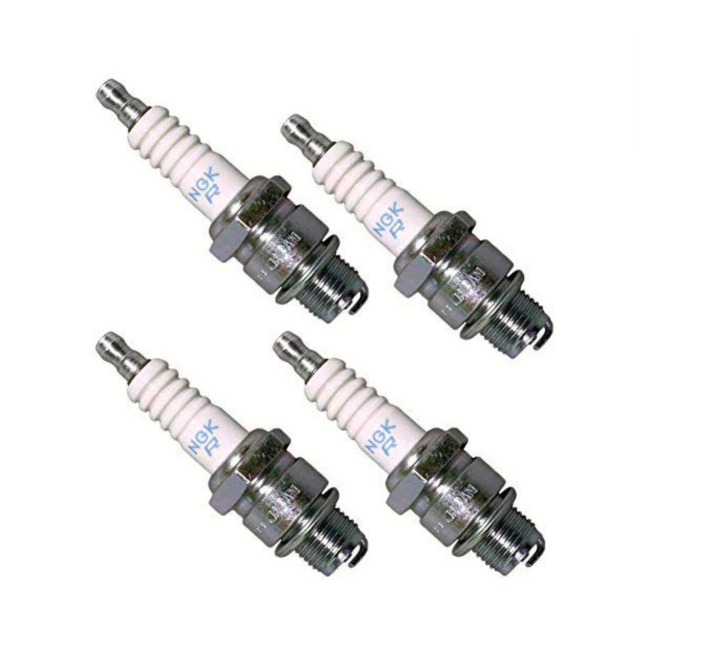 NGK Spark Plug BR8ES For Motorcycle - Nickel- Set of 4