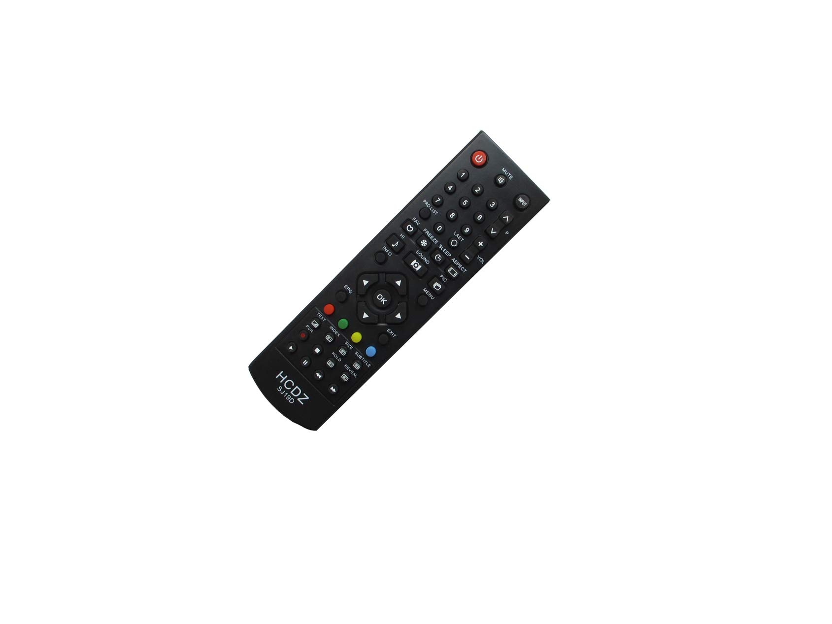 HCDZ Replacement Remote Control for Hannspree HSG1141 HSG1114 HSG1142 HSG1186 HSG1189 HSG1188 HSG1194 LCD LED HDTV TV