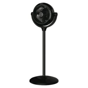 lasko s08600 compact power pedestal fan, 34", black