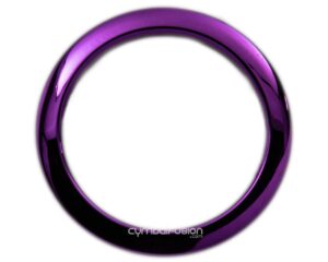 ahead aop4 4 inch o bass drum-purple