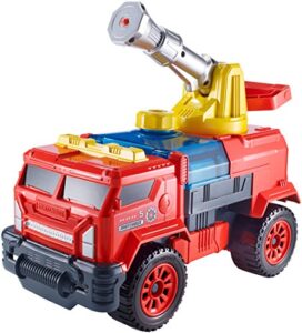 matchbox aqua cannon fire truck rig