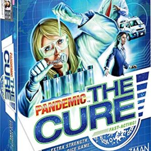 Pandemic The Cure Board Game (Base Game) | Board Game for Adults and Family | Cooperative Board Game | Dice Game | Ages 8+ | 2 to 5 players | Average Playtime 30 minutes | Made by Z-Man Games