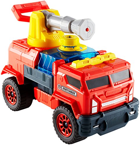 Matchbox Aqua Cannon Fire Truck Rig