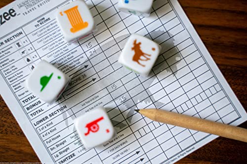 YAHTZEE National Parks Travel Edition | Classic Yahtzee Dice Game with a National Parks Theme | Perfect Travel Game for Families | Celebrate US National Parks Service