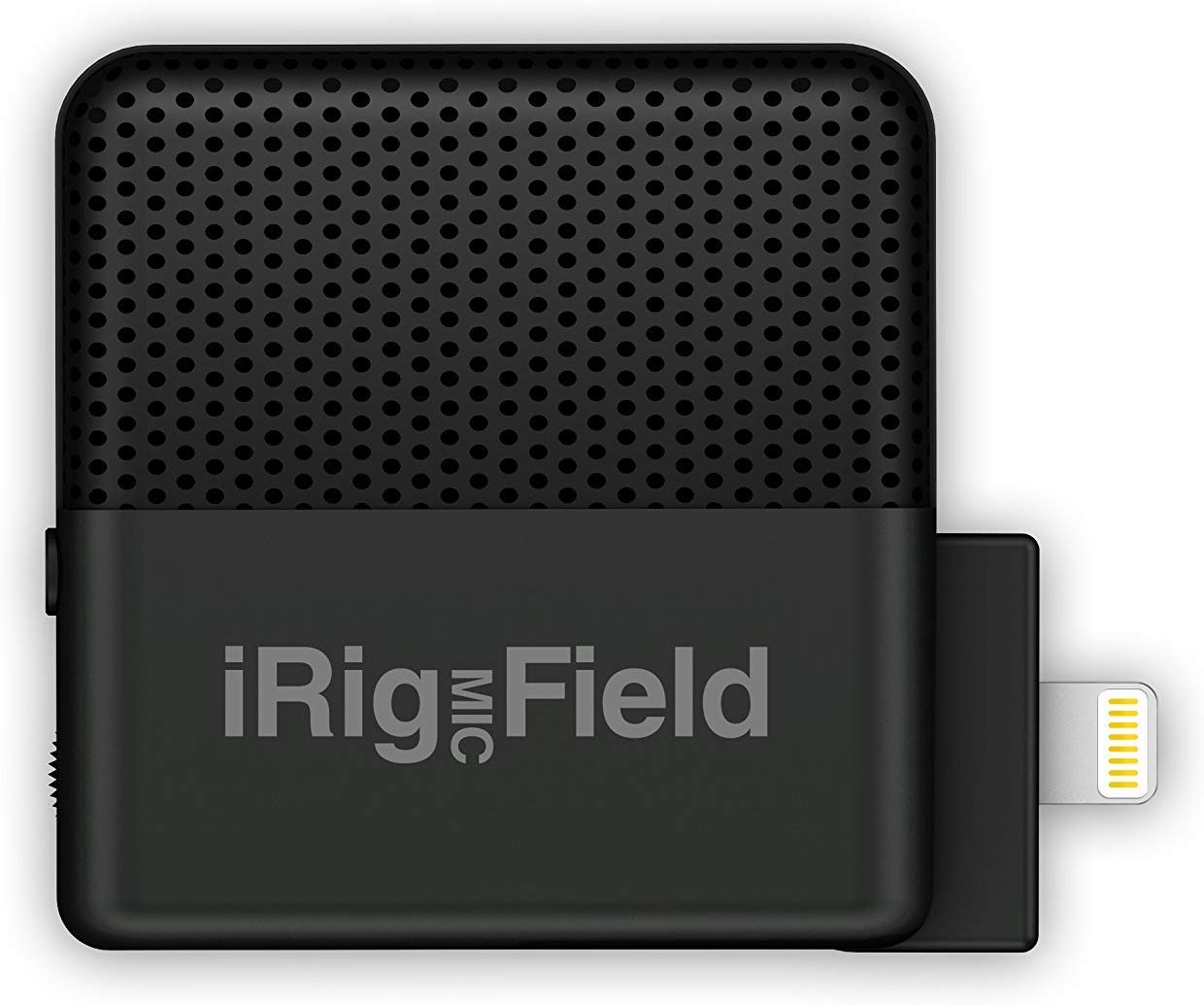 IK Multimedia iRig Mic Field stereo condenser microphone for iPhone and iPad - IP-IRIG-FIELD-IN - Black