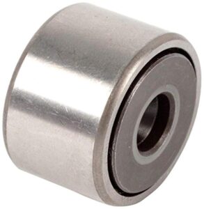 smith bearing yr-1-x-ss cam follower needle roller bearing, yoke type, stainless steel, sealed, 1.000"