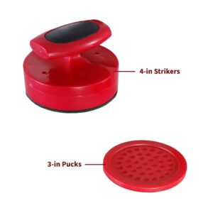 Hathaway Pro-Series Air Hockey Striker and Puck Set, Red