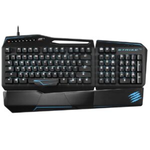 mad catz s.t.r.i.k.e.te tournament edition mechanical gaming keyboard for pc -matte black