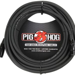 Pig Hog PHM6 High Performance 8mm XLR Microphone Cable, 6 Feet