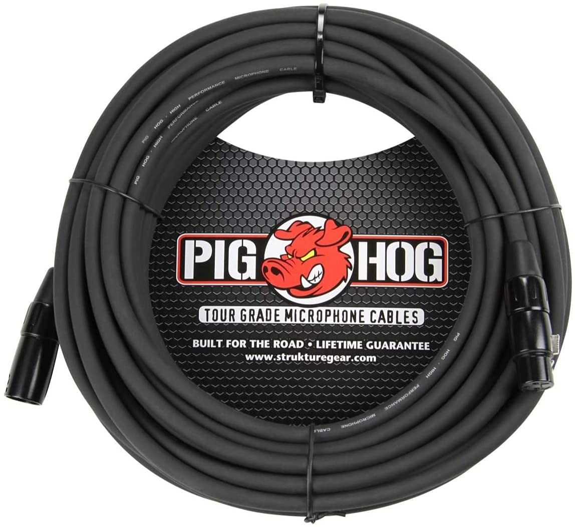 Pig Hog PHM6 High Performance 8mm XLR Microphone Cable, 6 Feet