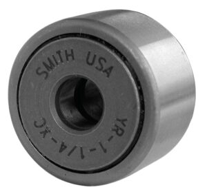 smith bearing yr-1 1/2-xc cam follower needle roller bearing, crowned-yoke type, sealed, 1.500"