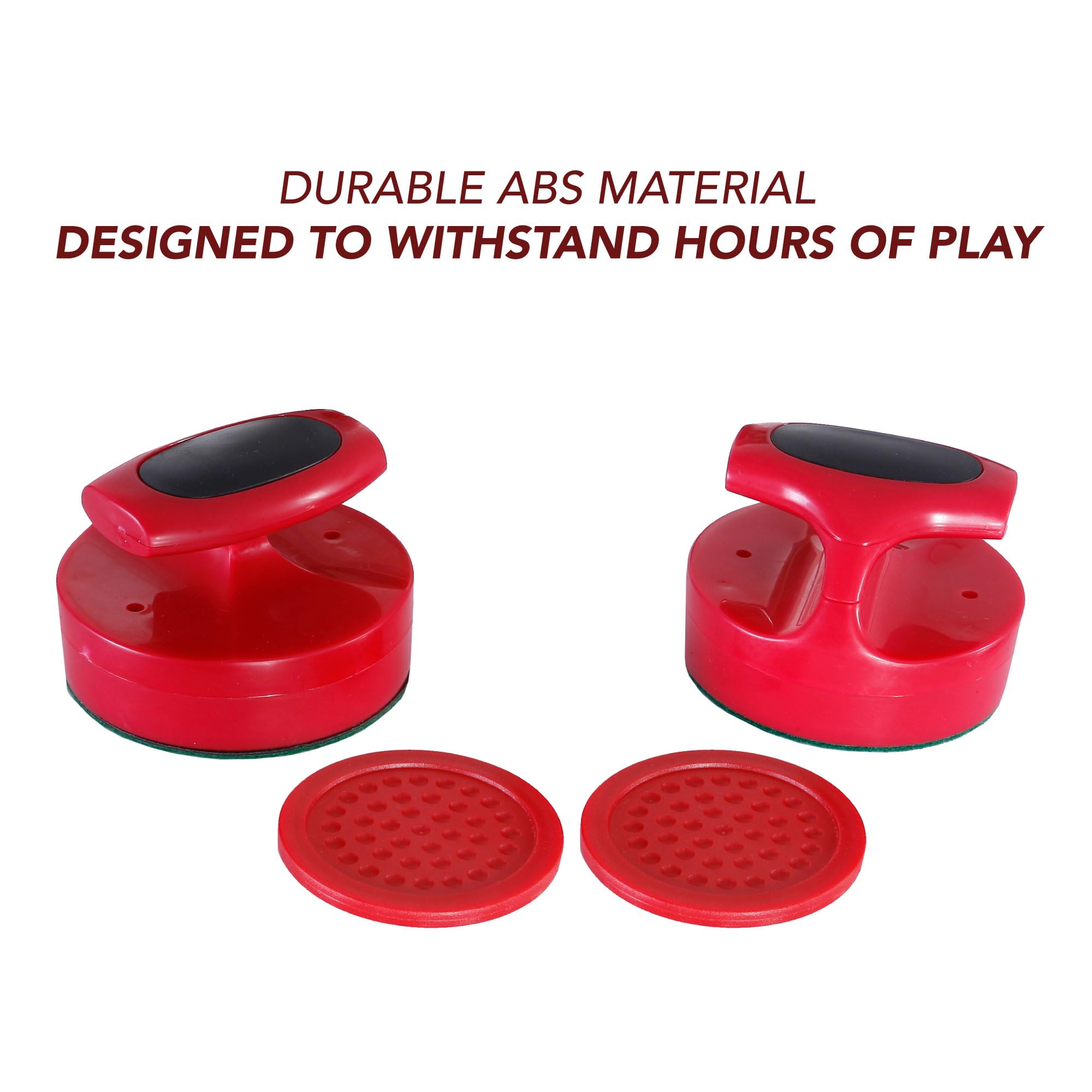 Hathaway Pro-Series Air Hockey Striker and Puck Set, Red