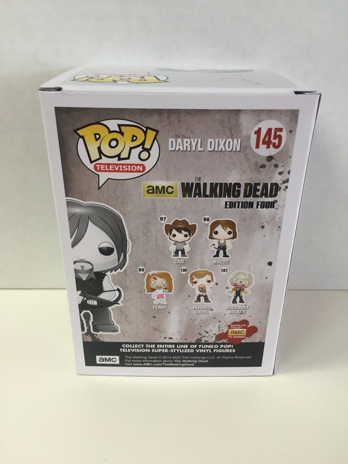 funko pop! walking dead daryl dixon mini figure -145