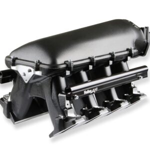 Holley EFI 300-123BK LS Hi-Ram EFI Manifold - Black GM LS1/LS2/LS6