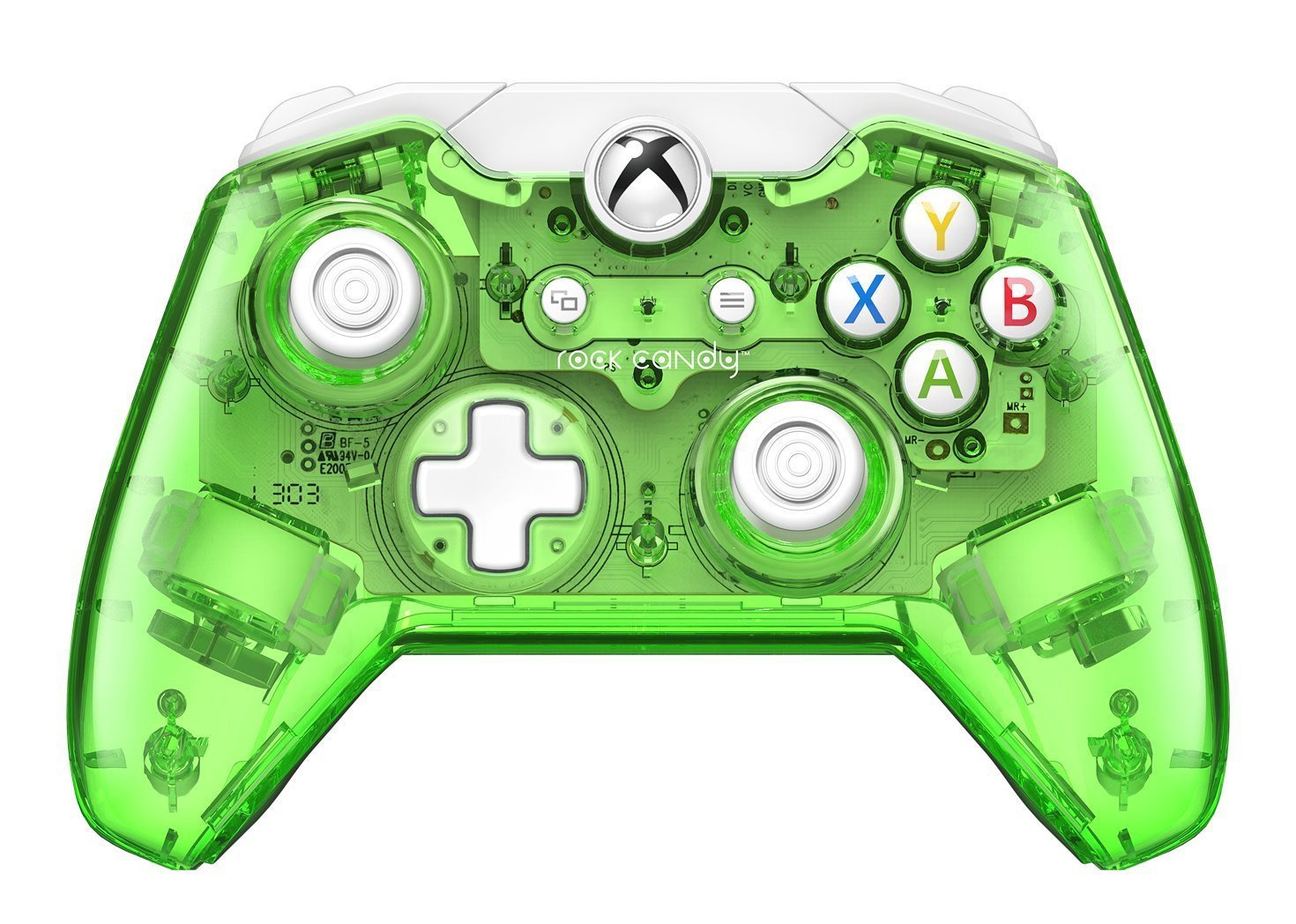 PDP Rock Candy Wired Controller for Xbox 360 - Aqualime