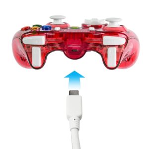 PDP Rock Candy Wired Controller for Xbox 360 - Stormin' Cherry