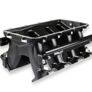 Holley EFI 300-123BK LS Hi-Ram EFI Manifold - Black GM LS1/LS2/LS6