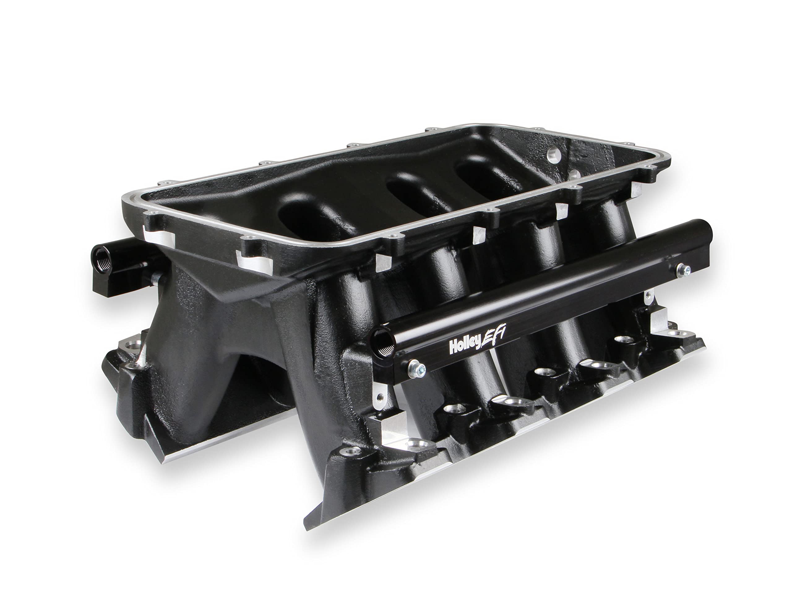 Holley EFI 300-123BK LS Hi-Ram EFI Manifold - Black GM LS1/LS2/LS6