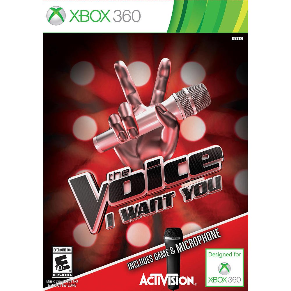 The Voice Bundle with Microphone - Xbox 360