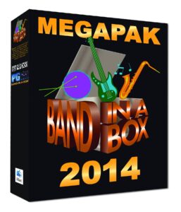 band-in-a-box 2014 megapak edition [old version, mac dvd-rom]