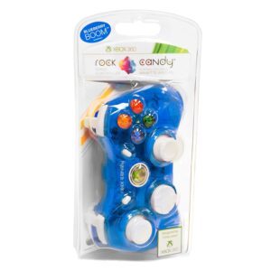 PDP Rock Candy Wired Controller for Xbox 360, Blueberry Boom