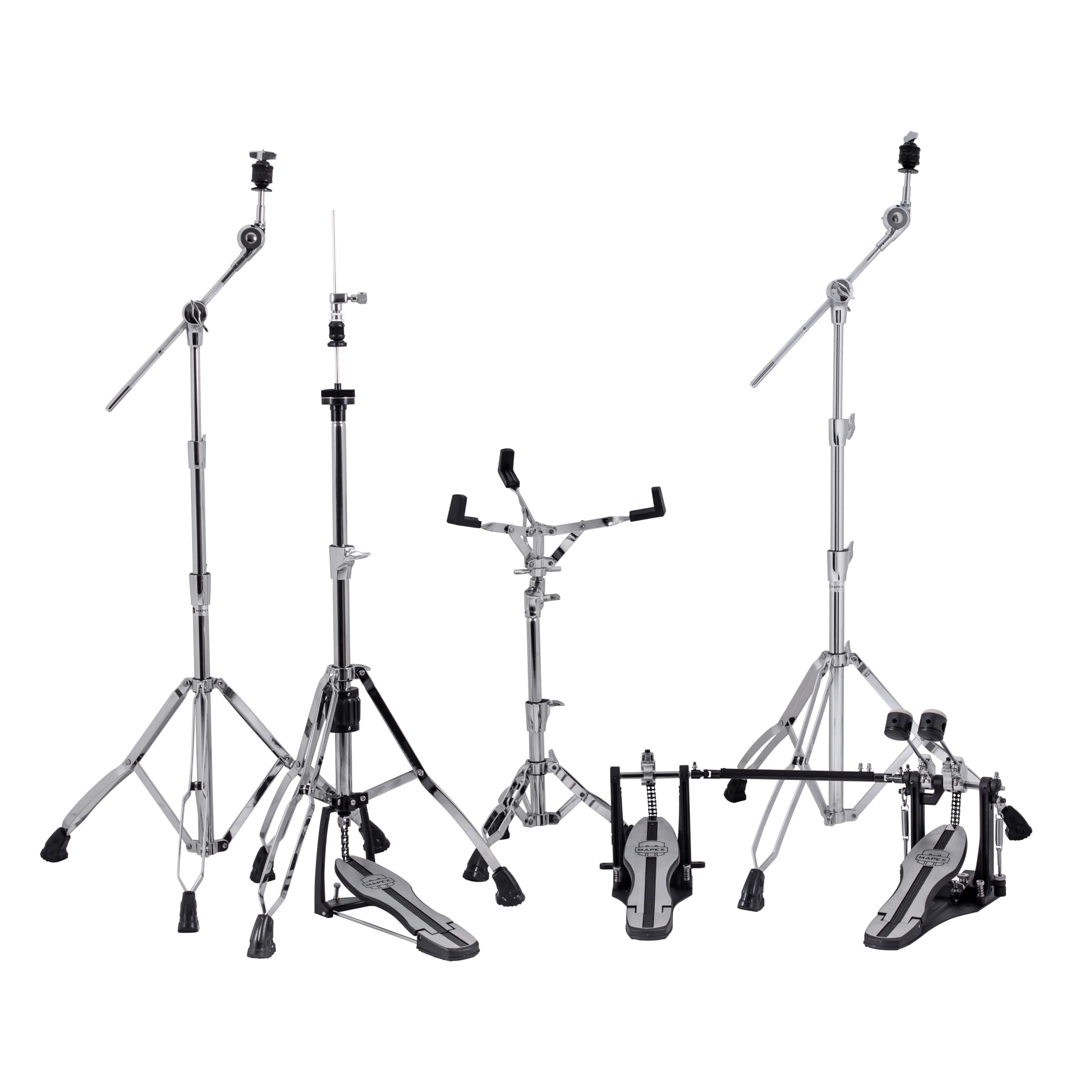 Mapex Mars 600 Series Hardware Pack, Chrome with Double Pedal (HP6005DP)